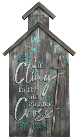 Rustic Church Surface – StudioR12 Stencils