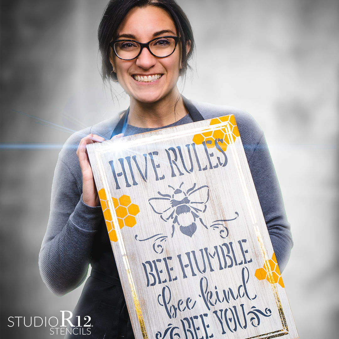 Hive Rules Project – StudioR12 Stencils